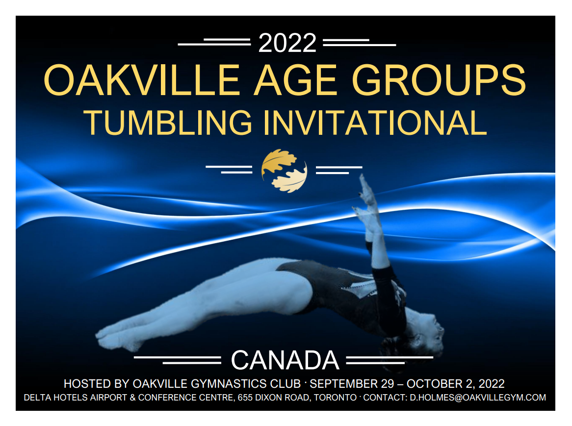 2022 Oakville Age Group Tumbling Invitational - Oakville Gymnastics 2022 Oakville Age Group Tumbling Invitational - Oakville Gymnastics